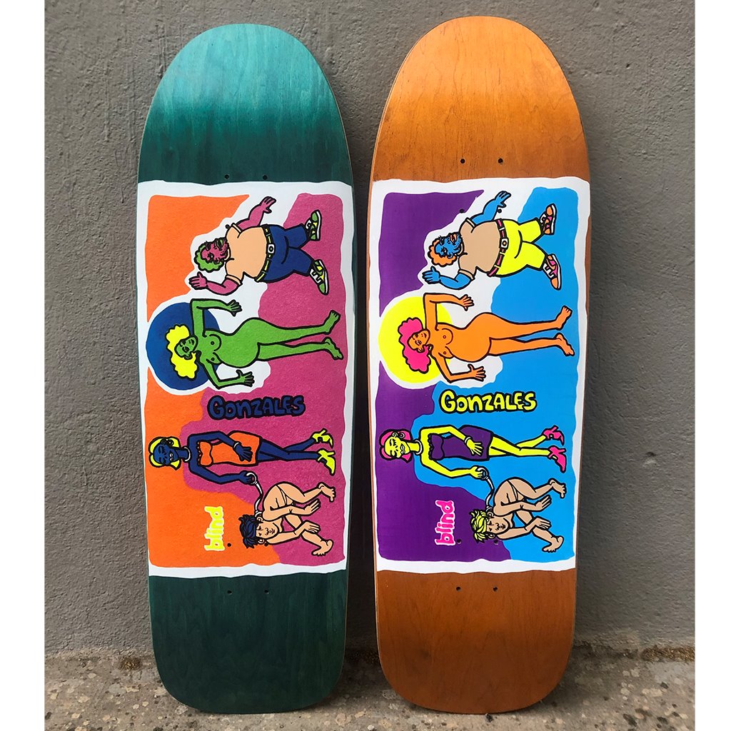 Blind Mark Gonzales Coloured People Reissue | Furtivo! Skateboarding