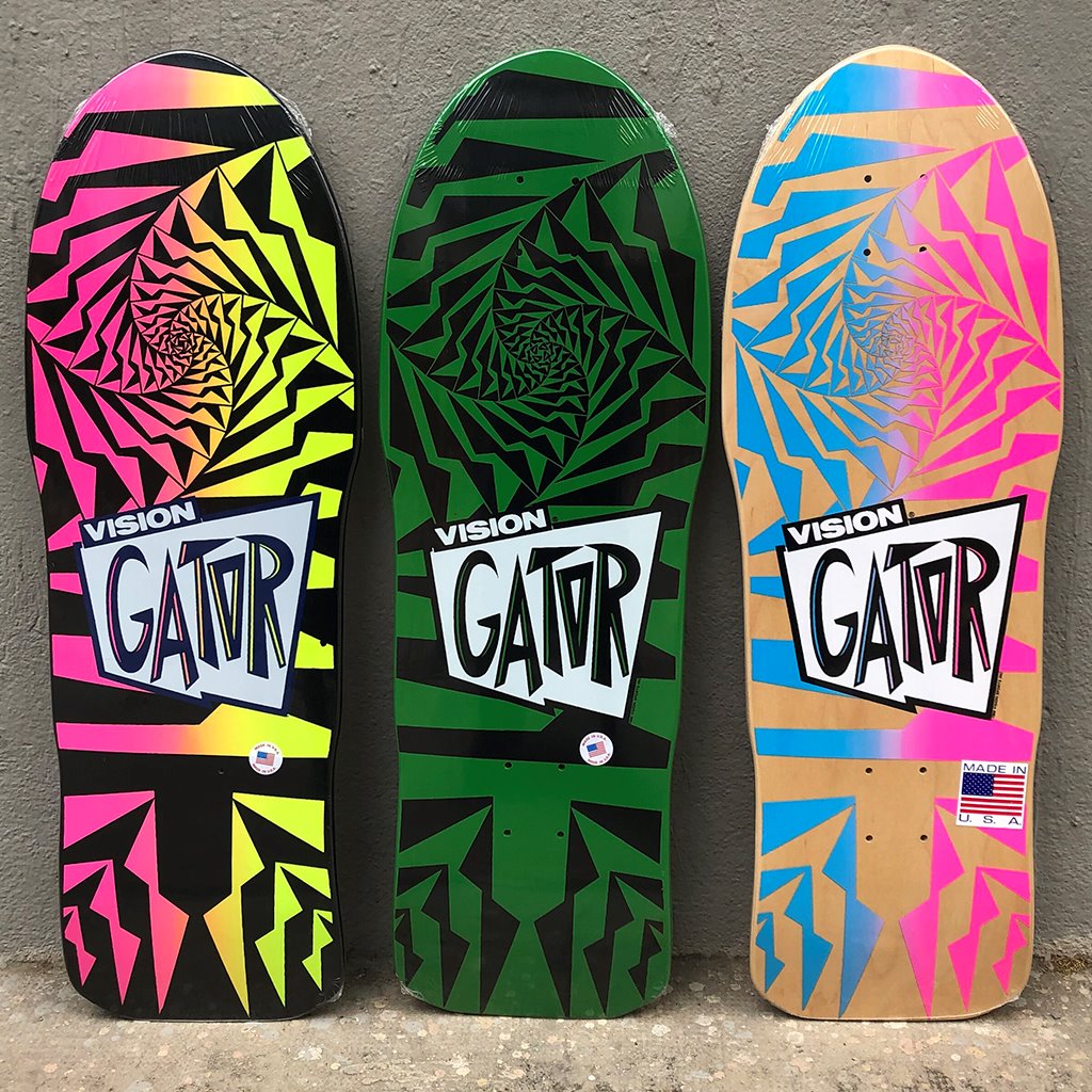 GATORS y otros Clásicos de Vision Skateboards – Furtivo! Skateboarding